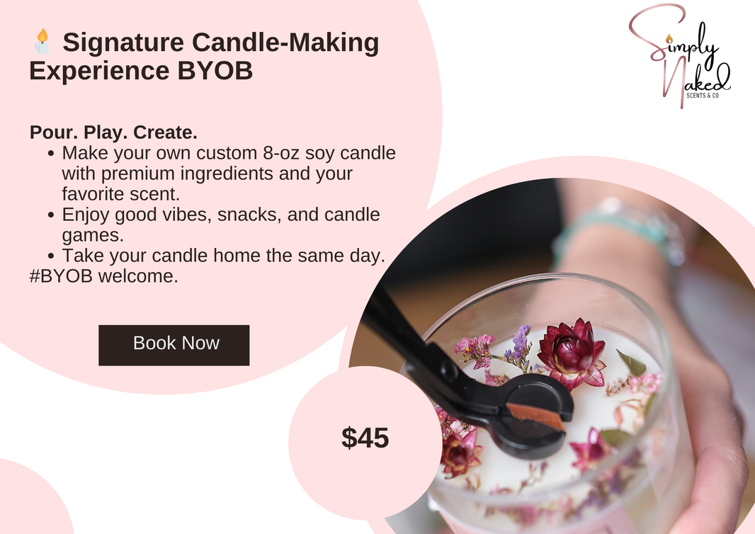 Candle Making Experience – Simply Naked Candle Co